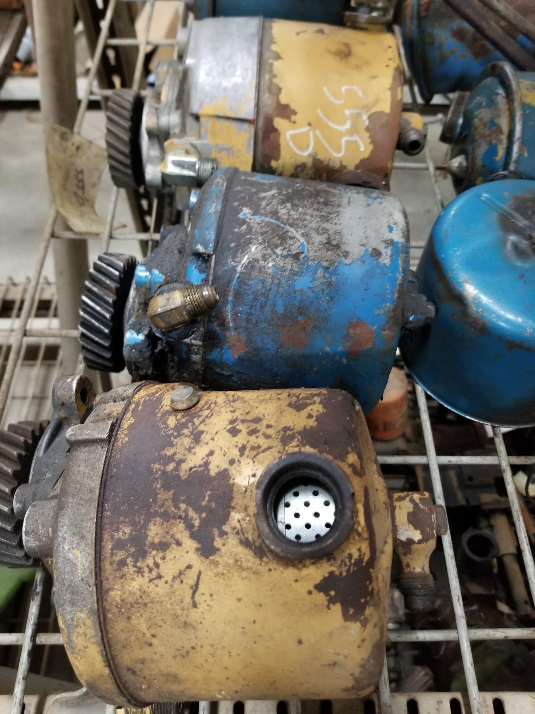 E7NN3K514DA 555C 555D BACKHOE POWER STEERING PUMP, USED TO CHECK - Gulf ...