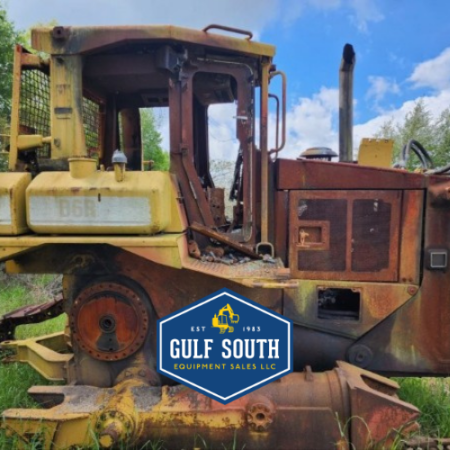 Caterpillar D6R Dozer in for Parts - Gulf South Equipment Sales